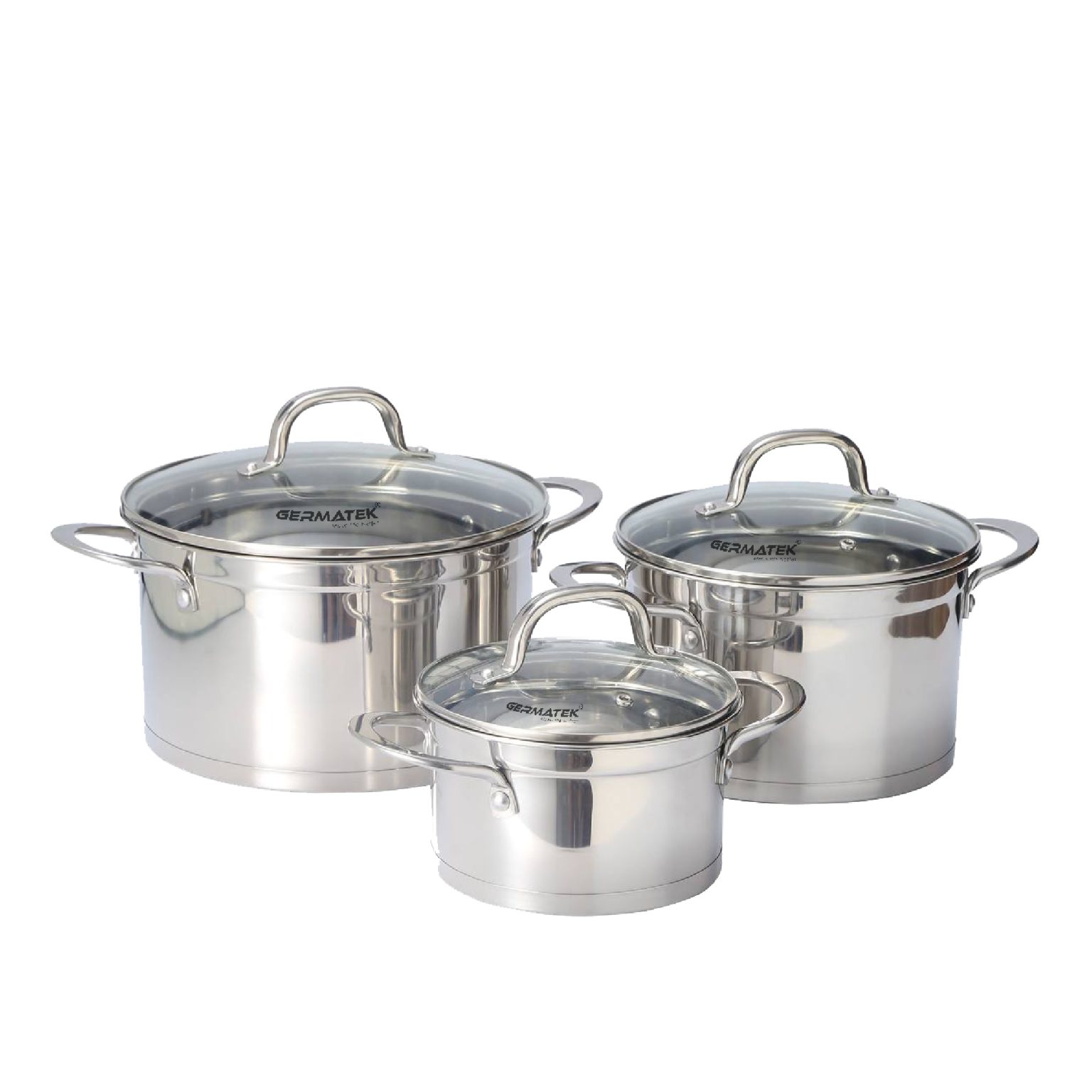 Bộ nồi inox cao cấp 3 lớp nguyên khối Harmonie GE-0303
